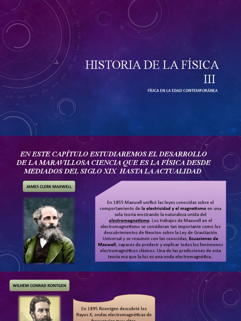 Historia De La Física Iii Pdf Mecánica Cuántica Física