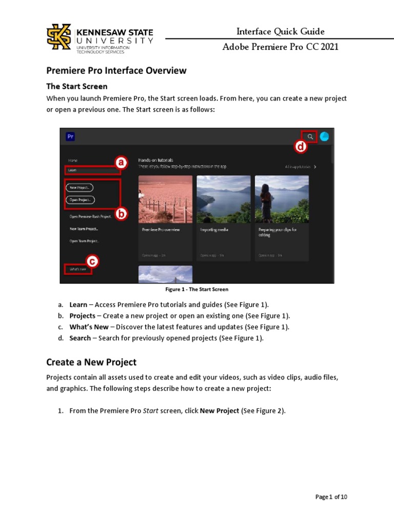 0971 Adobe Premiere Pro CC Quick Guide | PDF | Window (Computing ...