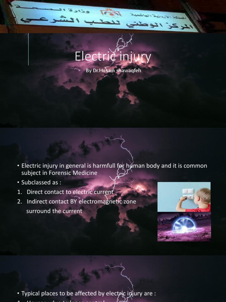 Electric Injury | PDF | Burn | Cardiac Arrest