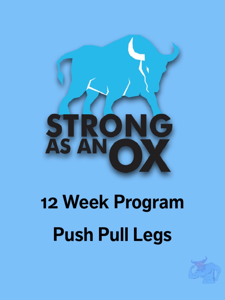 12 Week Program Push Pull Legs | PDF | Muscle Hypertrophy | Strength ...