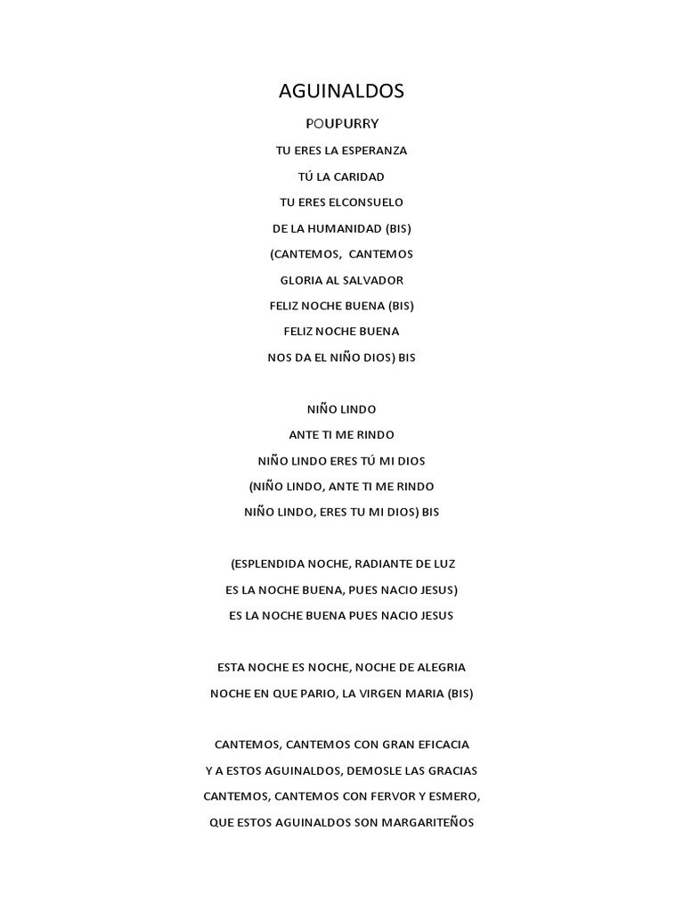 Aguinaldo S | PDF