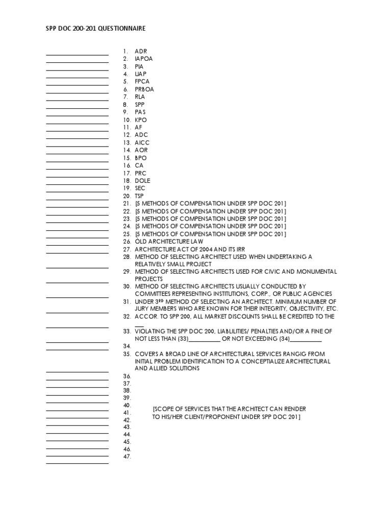 An analysis of compensation methods and relevant architectural laws and codes based on a ...