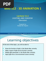 Understanding Maya Lights (Point, Spot, Directional) | PDF | Shadow | Light