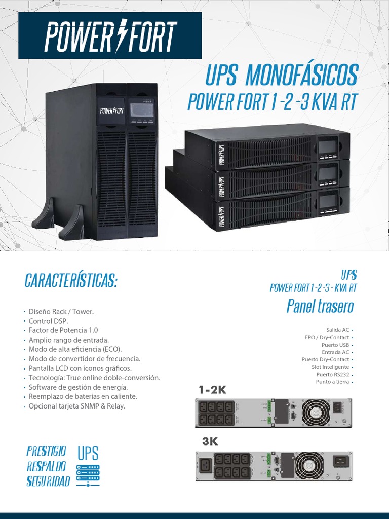 Ups 1-3kva Power Fort | PDF