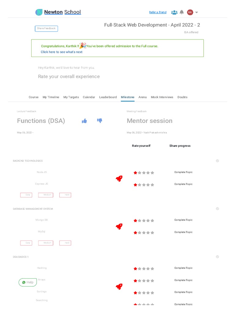 Newton School DSA | PDF | Information Retrieval | Computer Programming