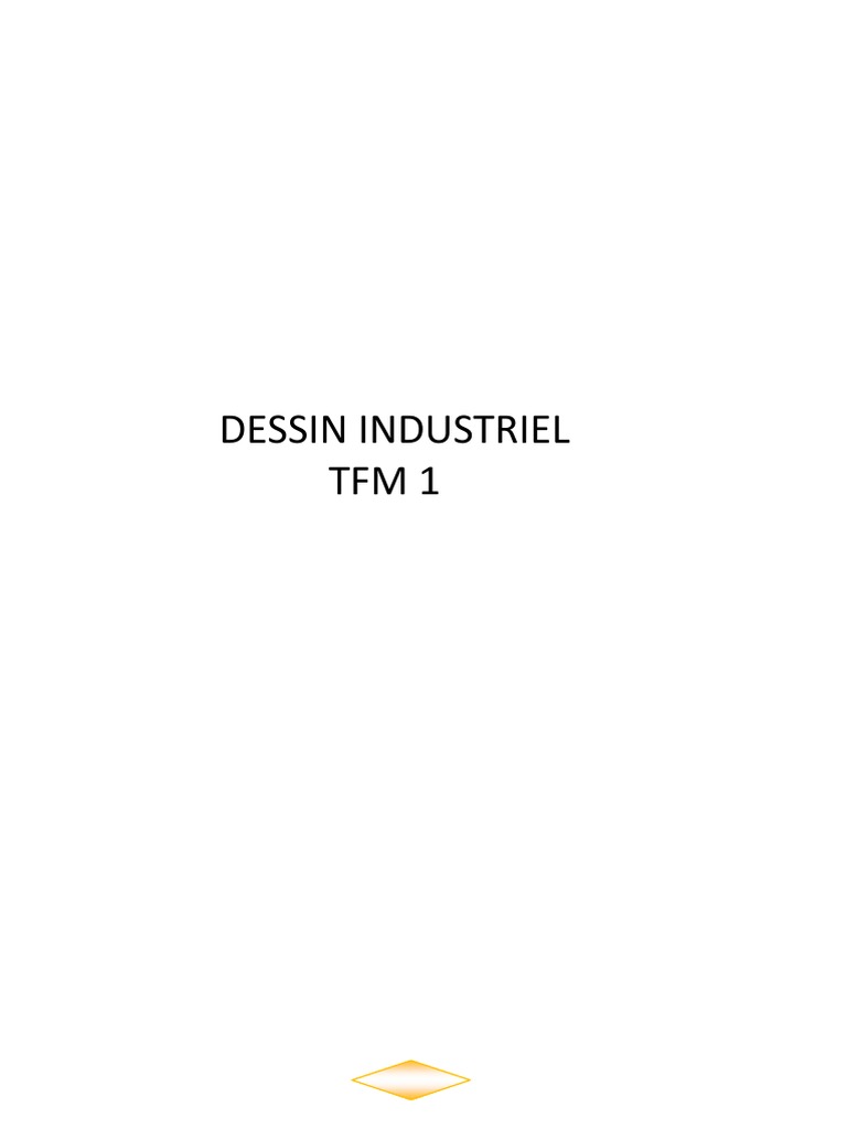 Nomenclature et Cartouche en Dessin Technique | PDF | Dessin technique ...