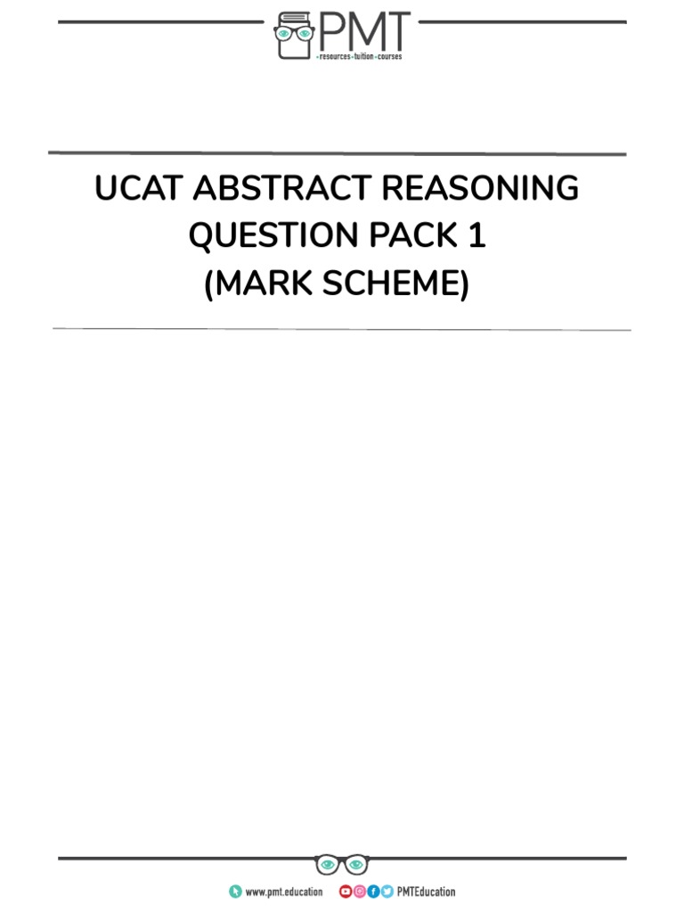 UCAT Abstract Reasoning Practice Questions: Detailed Explanations and ...