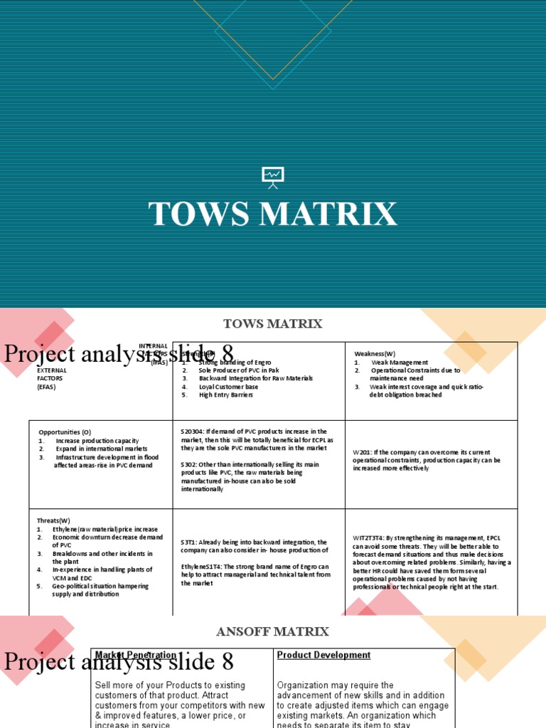 Tows Matrix | PDF | Economies | Business
