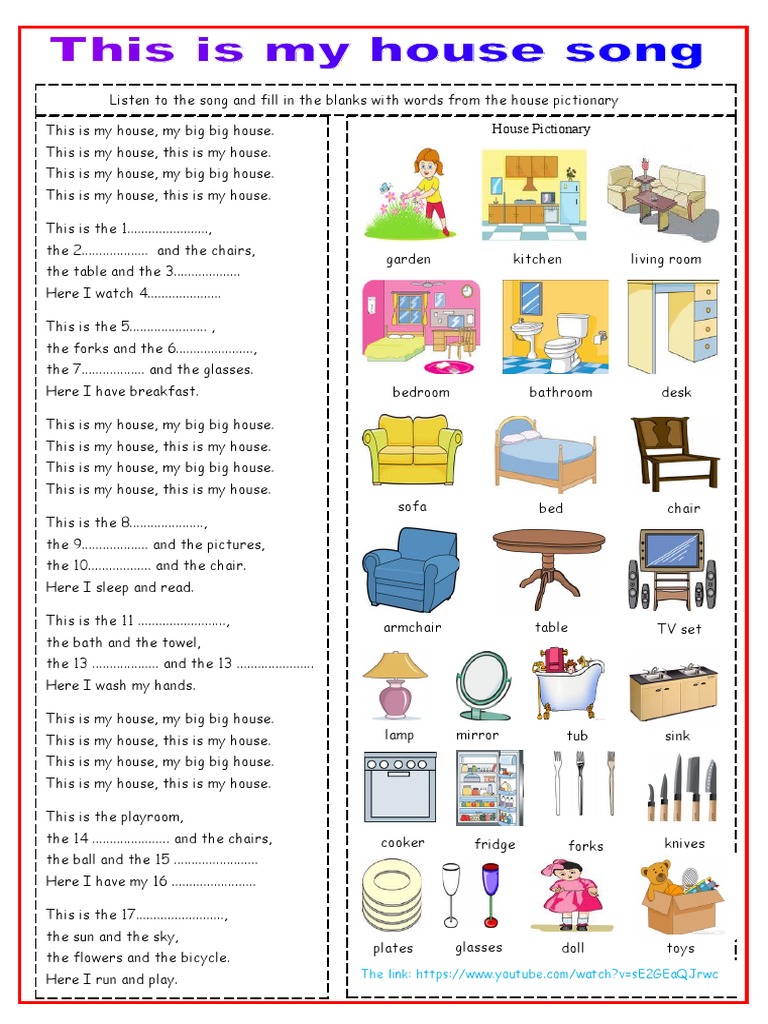 This Is My House Song | PDF