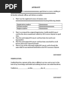 Annexure B (Self-Declaration For Self Attestation) PDF | PDF