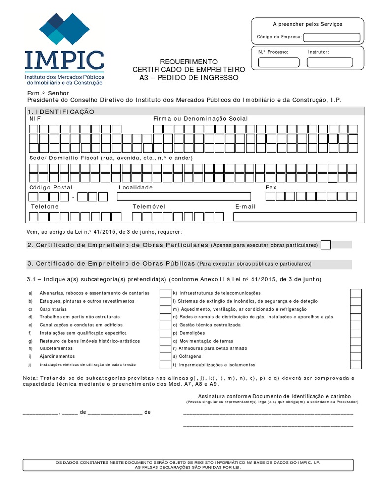 Impic - Mod A3 - Req CRT Ing | PDF