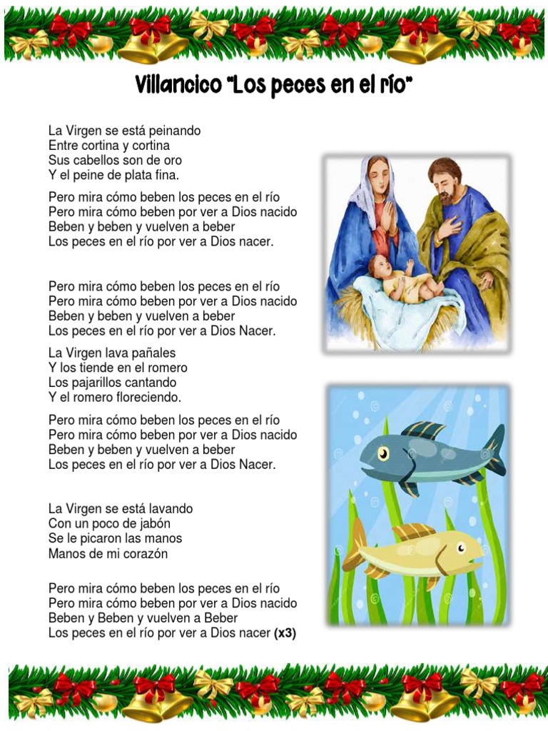 Villancico: Los peces en el río | PDF