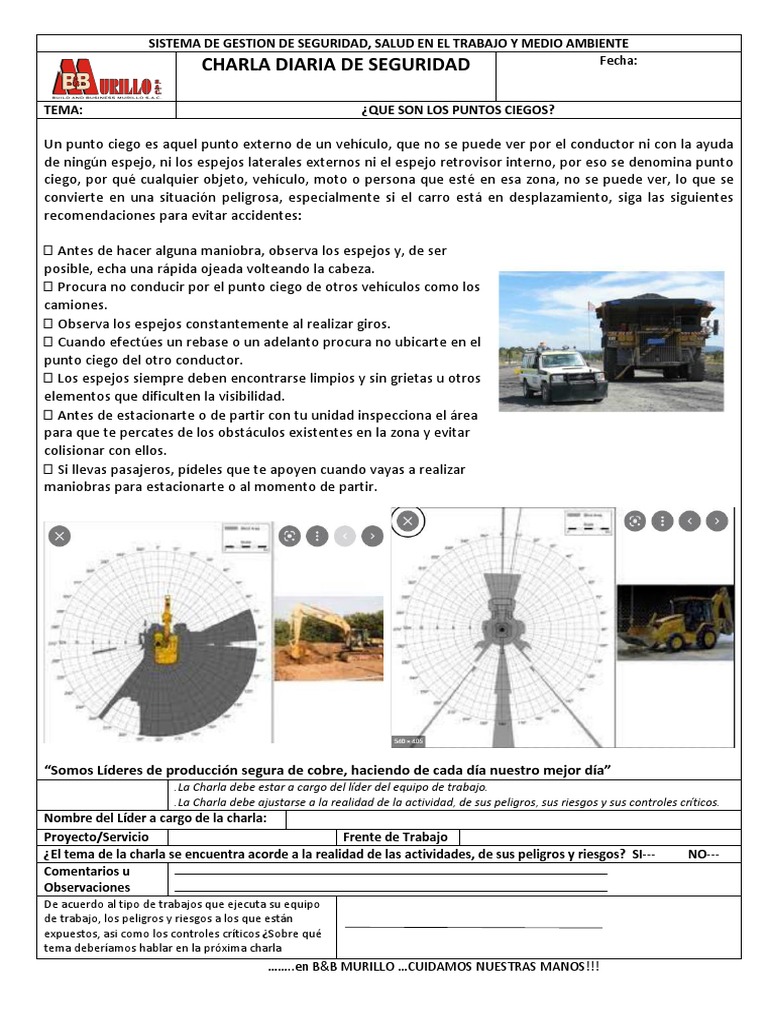 Charla - QUE SON LOS PUNTOS CIEGOS | PDF