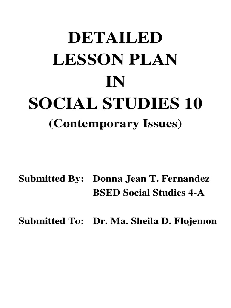 VAWC Awareness Lesson Plan | PDF | Violence | Psychological Abuse