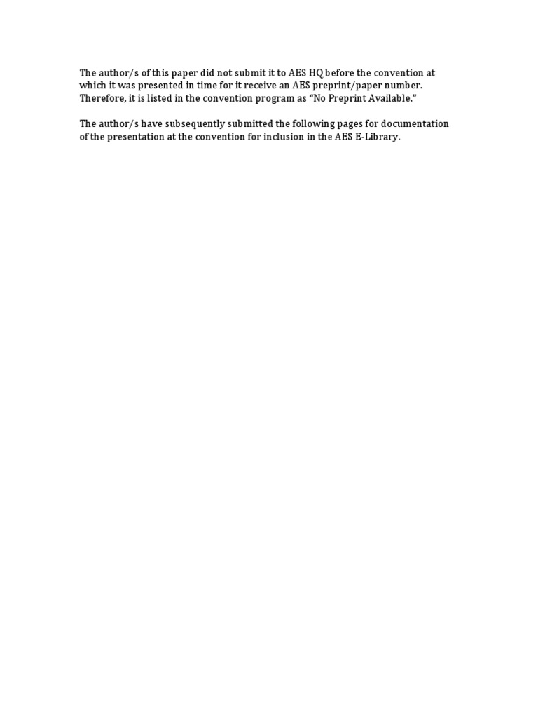 Parametric EQ_George Massenburg_1972 | PDF | Equalization (Audio ...