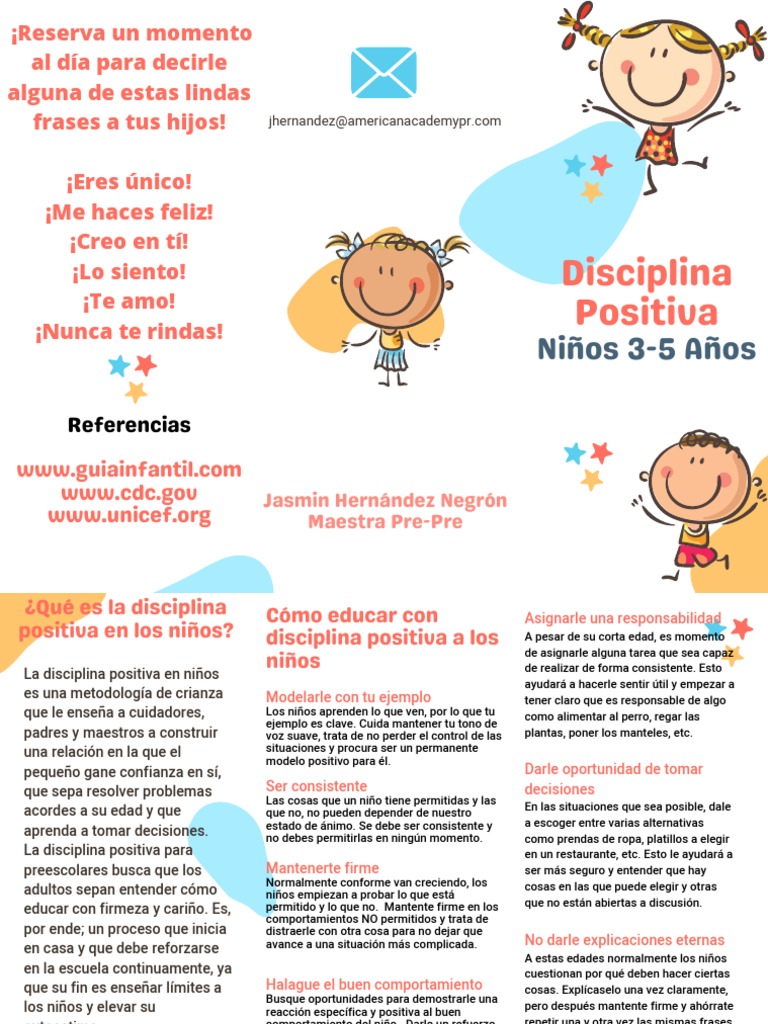 Disciplina Positiva para Niños 3-5 Años | PDF | Salud y bienestar