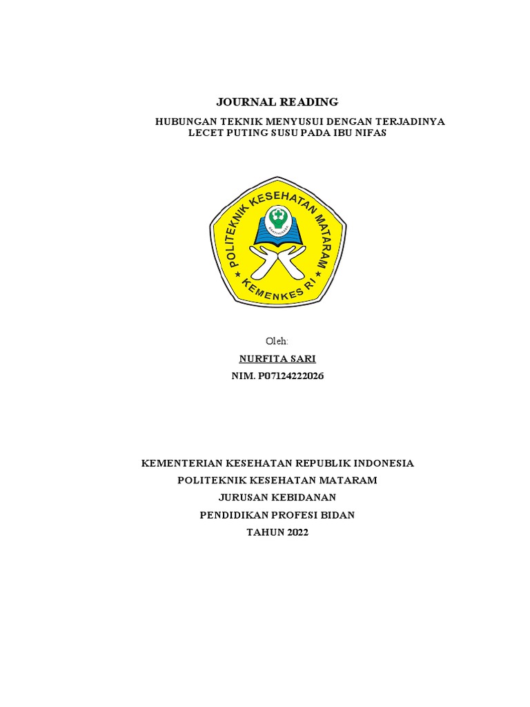 Jurnal Reading Nifas Nurfita | PDF