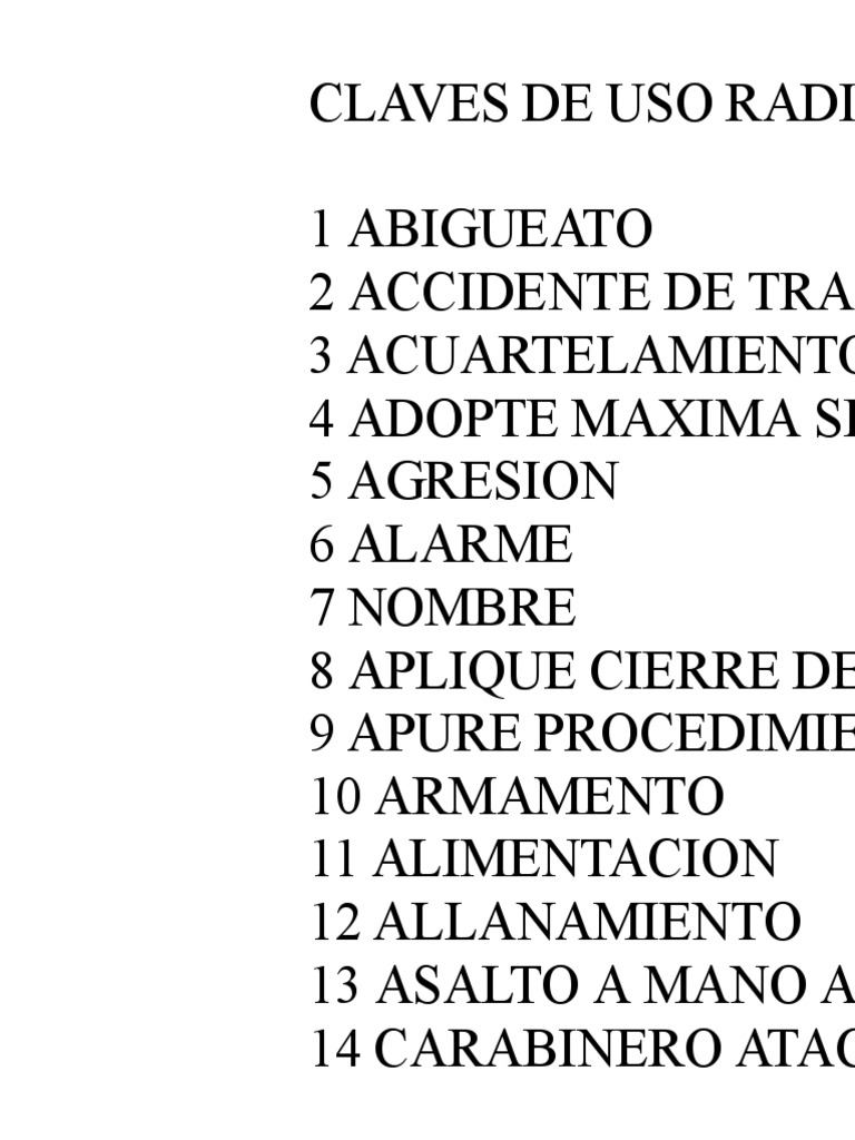 Claves P - PDF | PDF