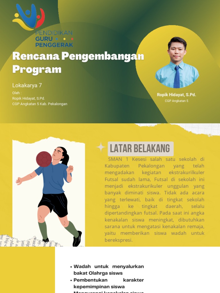 Program Futsal SMAN 1 Kesesi: Kurangi Kenakalan Siswa | PDF | Karier ...