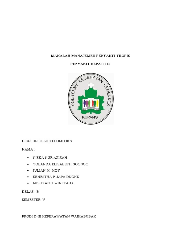 Hepatitis Kelompok | PDF