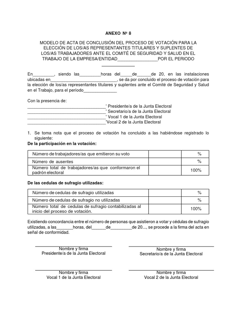 Anexo 8. RM 245-2021-TR. CSST | PDF