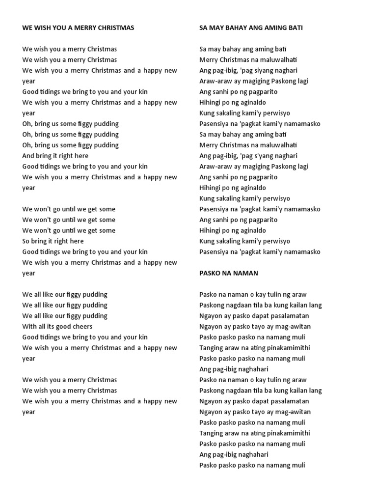 Christmas Song | PDF