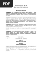 Ley Ambiental de Nicaragua | PDF | Entorno natural | Gases de efecto ...