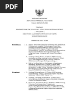 Contoh SK OPERATOR SIKS-NG (Desa Kel) | PDF