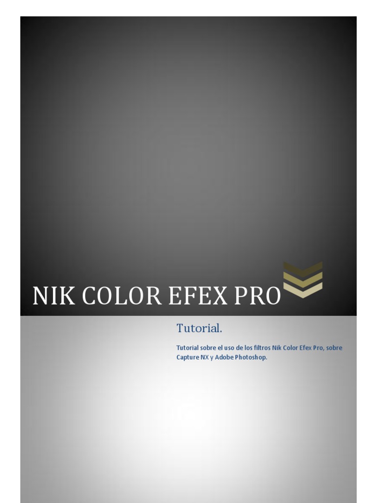 Tutorial Nik Color Efex Pro | PDF | Fotografía aérea | Color