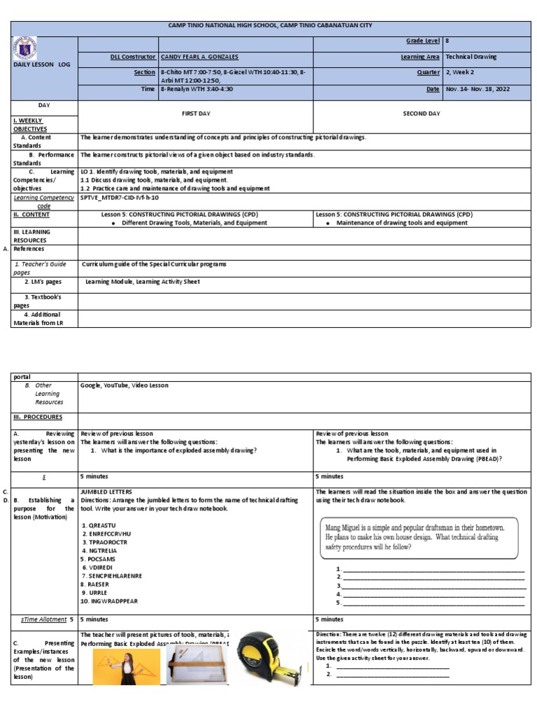 Technical Drawing | PDF | Triangle | Tools