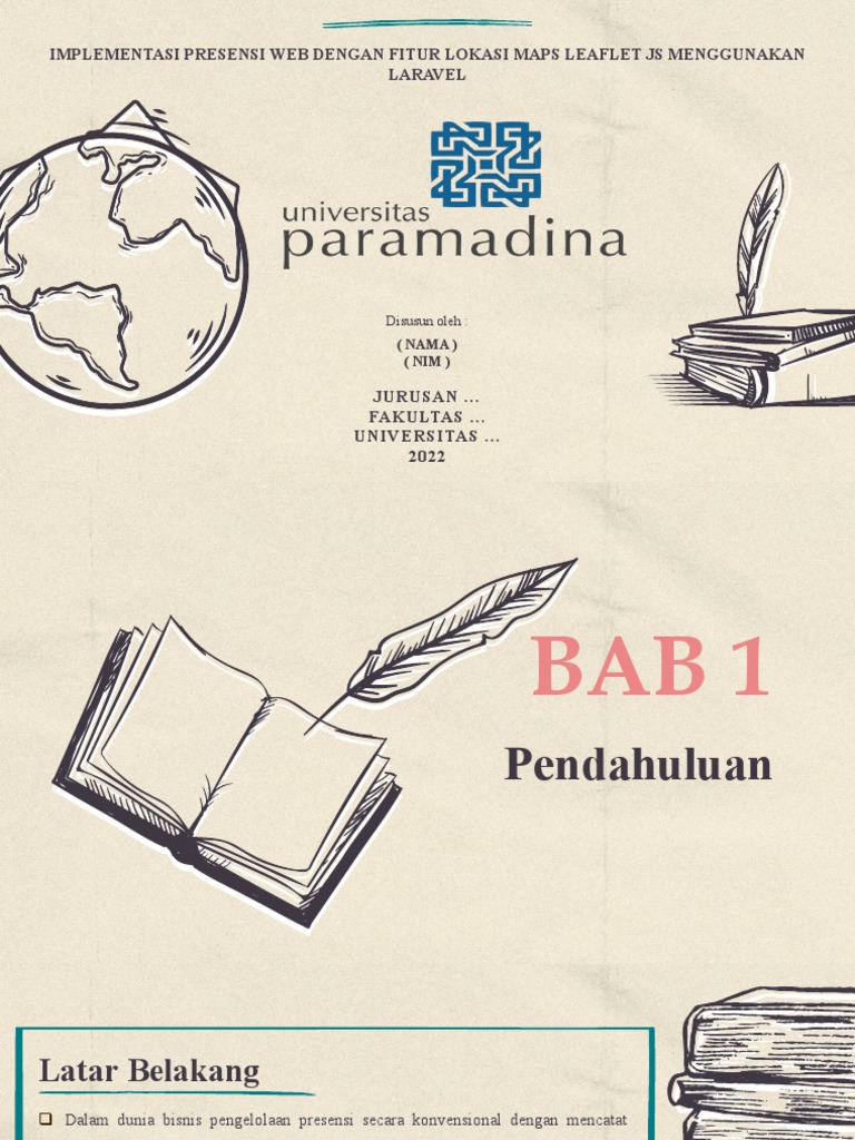 Implementasi Presensi Web Dengan Fitur Lokasi Maps Leaflet JS Menggunakan Laravel | PDF