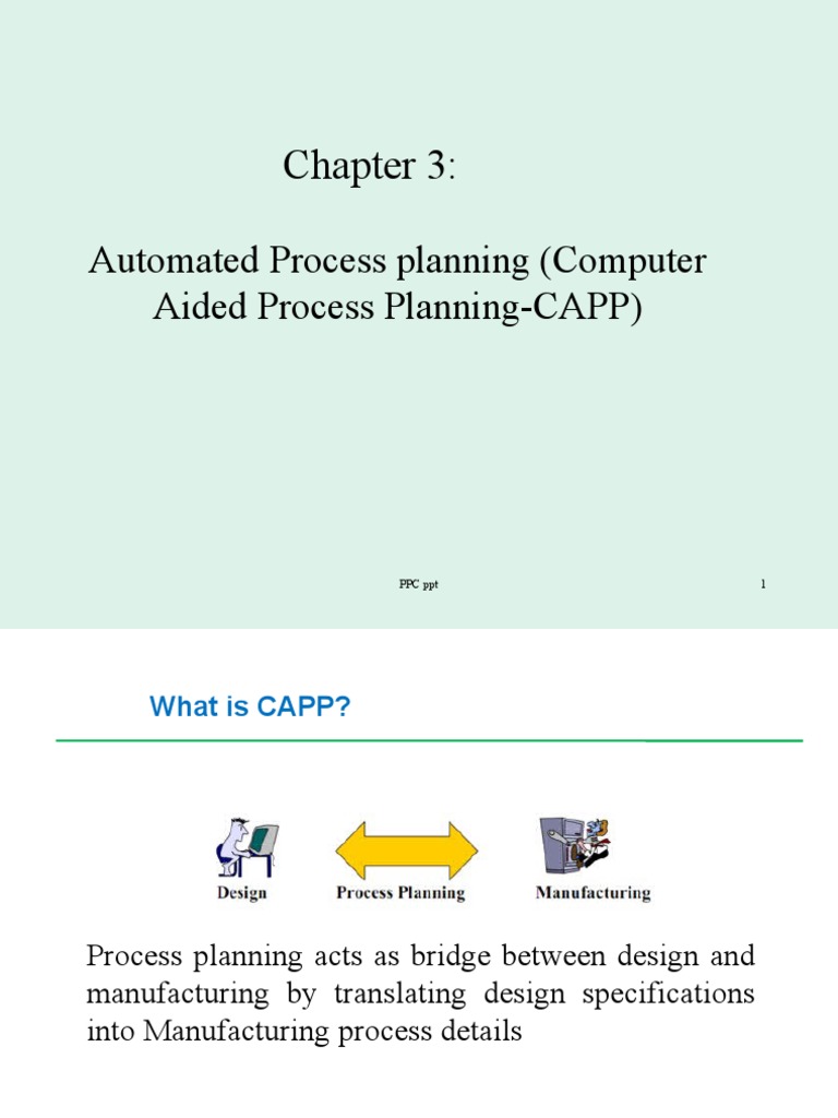 Chapter 3 Capp Pdf System Machining 