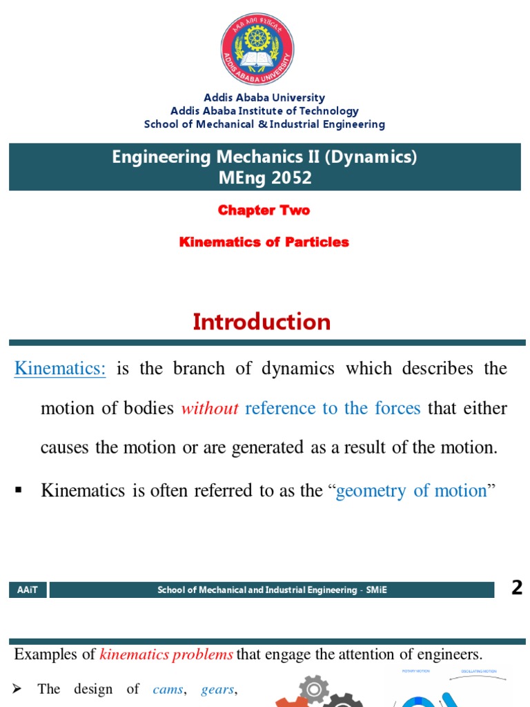 Kinematics of Particles: Motion Analysis Through Graphical Representations and Analytical ...