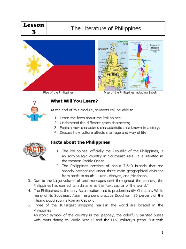 Philippine Literature & Culture Insights | PDF | Philippines ...