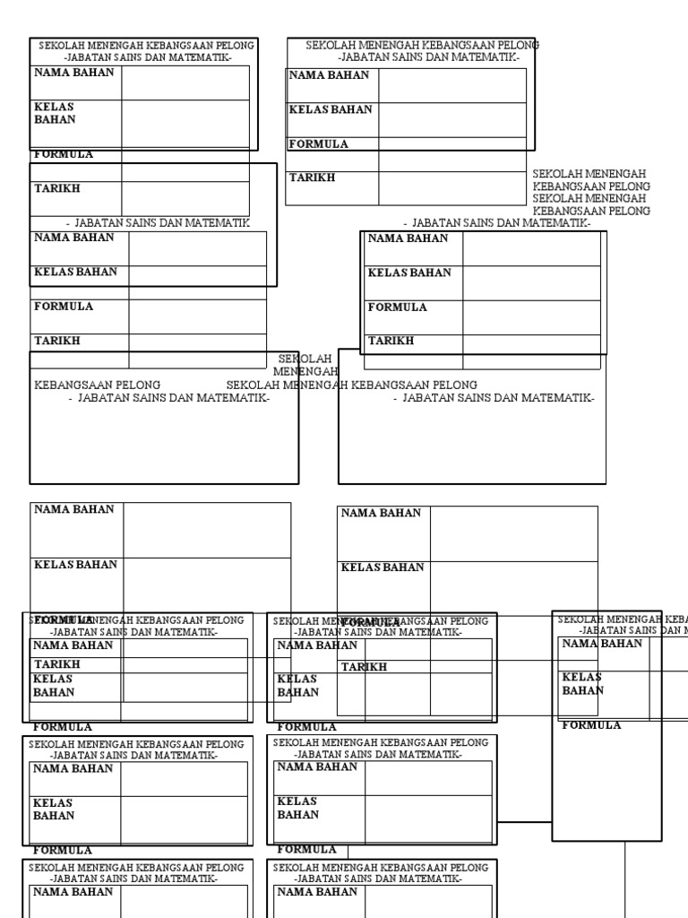 Label Botol REAGEN | PDF