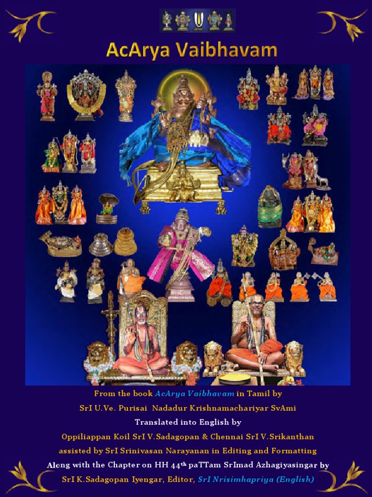 Sri Matam Acharya Vaibhavam (Web) | PDF | Indian Religions | Indian ...