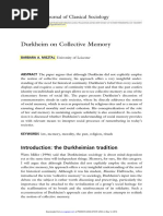 Understanding Collective Effervescence | PDF | Émile Durkheim | Emotions