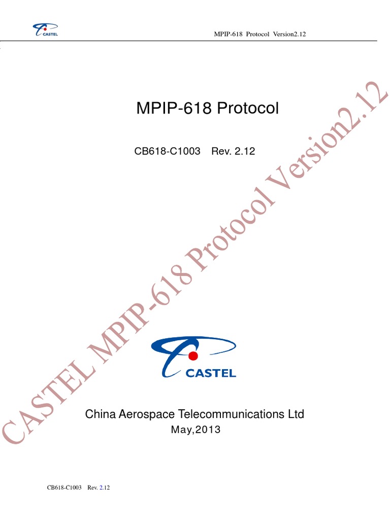 MPIP 618protocol) 20131010 | PDF | Code | Computing