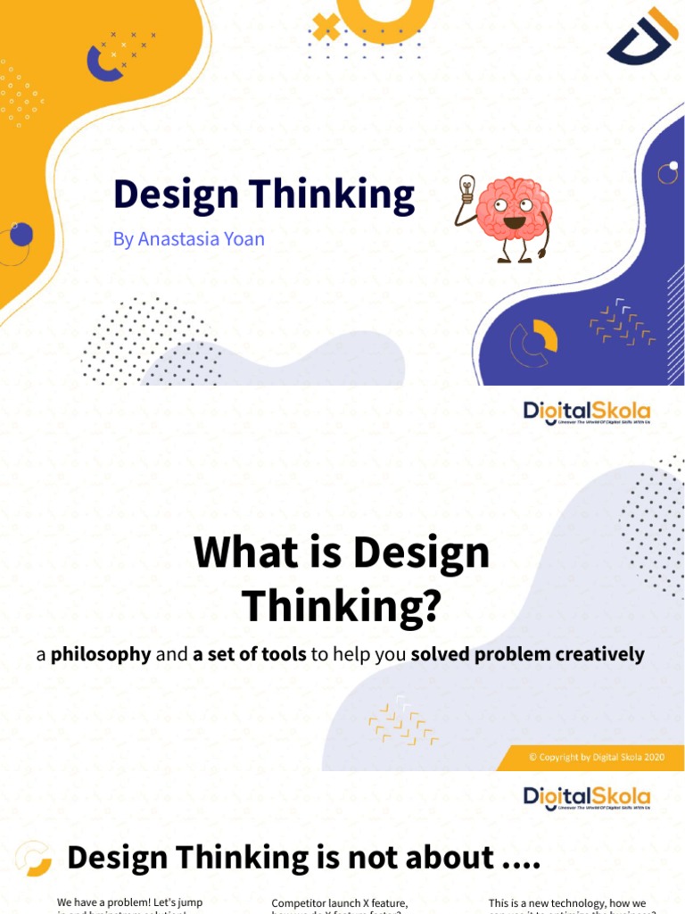 Design Thinking: A Creative Process for Solving Problems | PDF | Design Thinking | Brainstorming