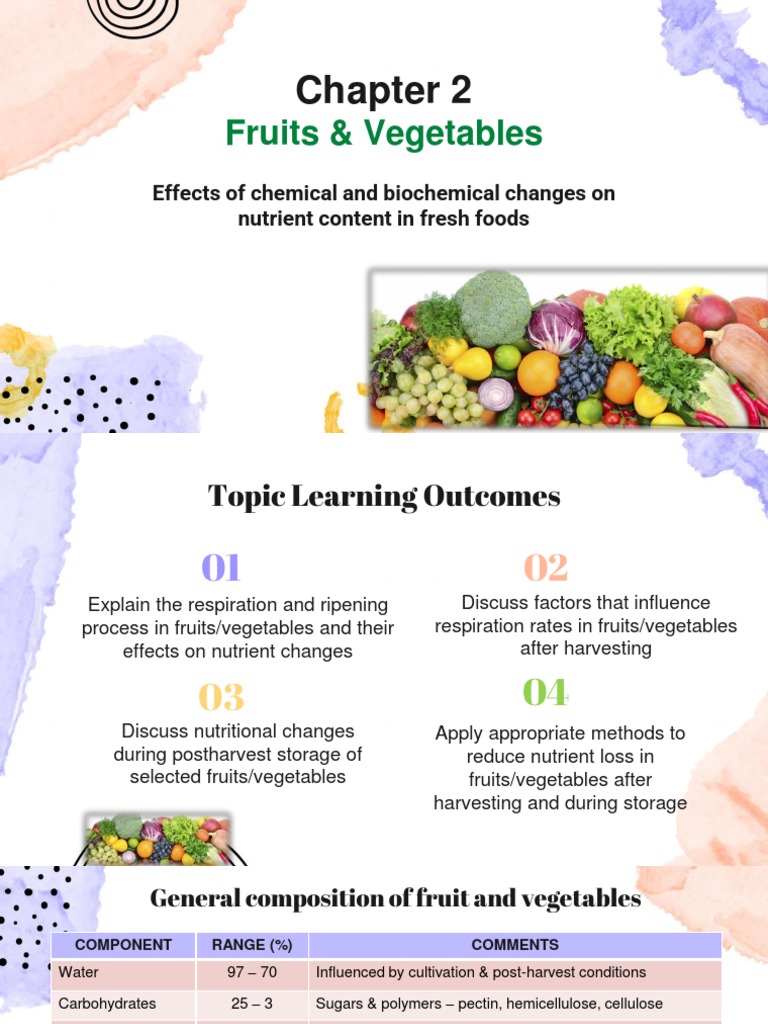 Respiration and Ripening in Fruits | PDF | Chemistry | Biochemistry