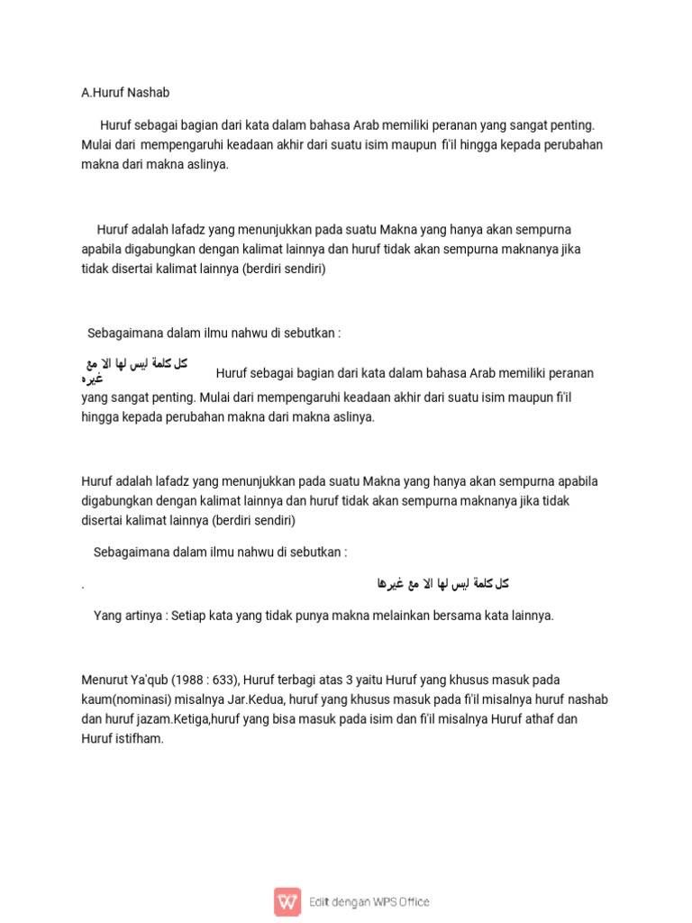 A.Huruf Nashab-WPS Office | PDF
