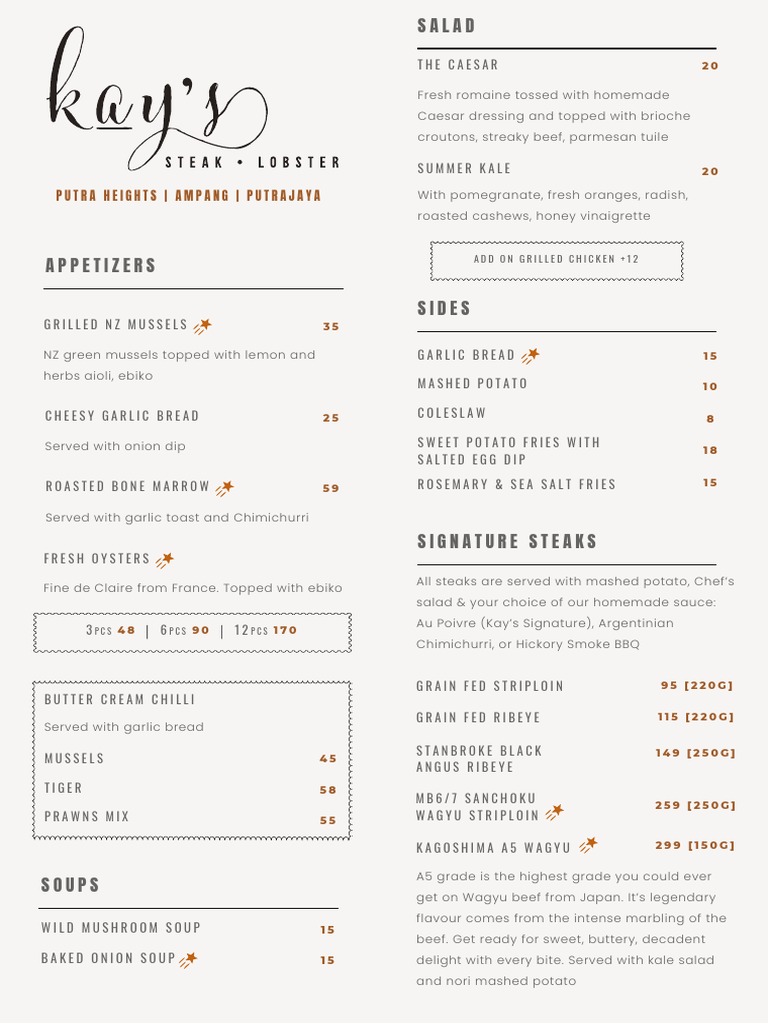 KSL All Menu | Download Free PDF | Sauce | Salad