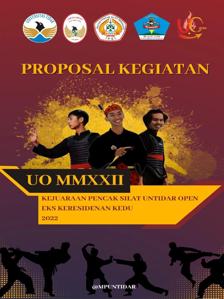 Proposal Undangan Kejuaraan Untidar Open 2022-1 | PDF