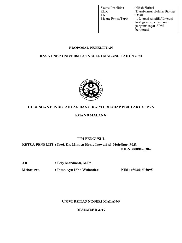 Proposal Fixs | PDF | Pengembangan Diri | Kesehatan Holistik
