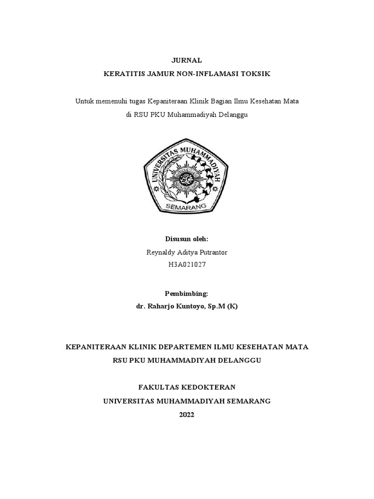 Jurnal Keratitis Full | PDF
