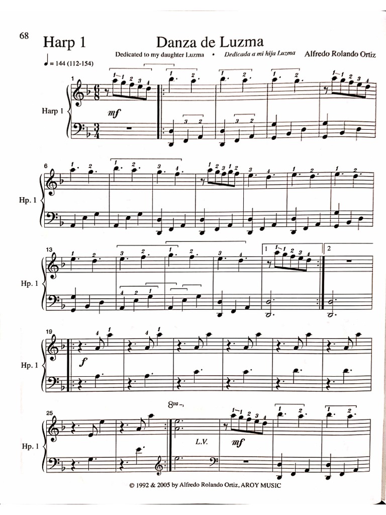 Danza de Luzma Harp | PDF
