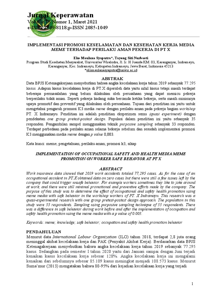 Implementasi Promosi K3-Dikonversi | PDF