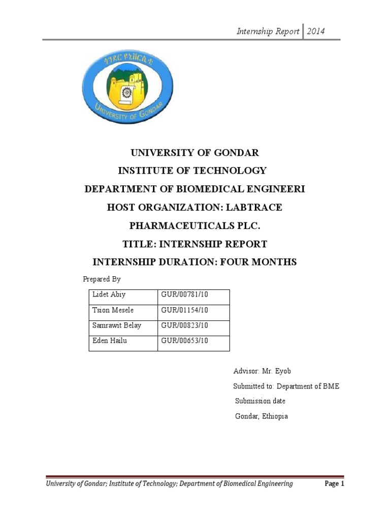 Inten Report | PDF | Leadership | Biomedical Engineering
