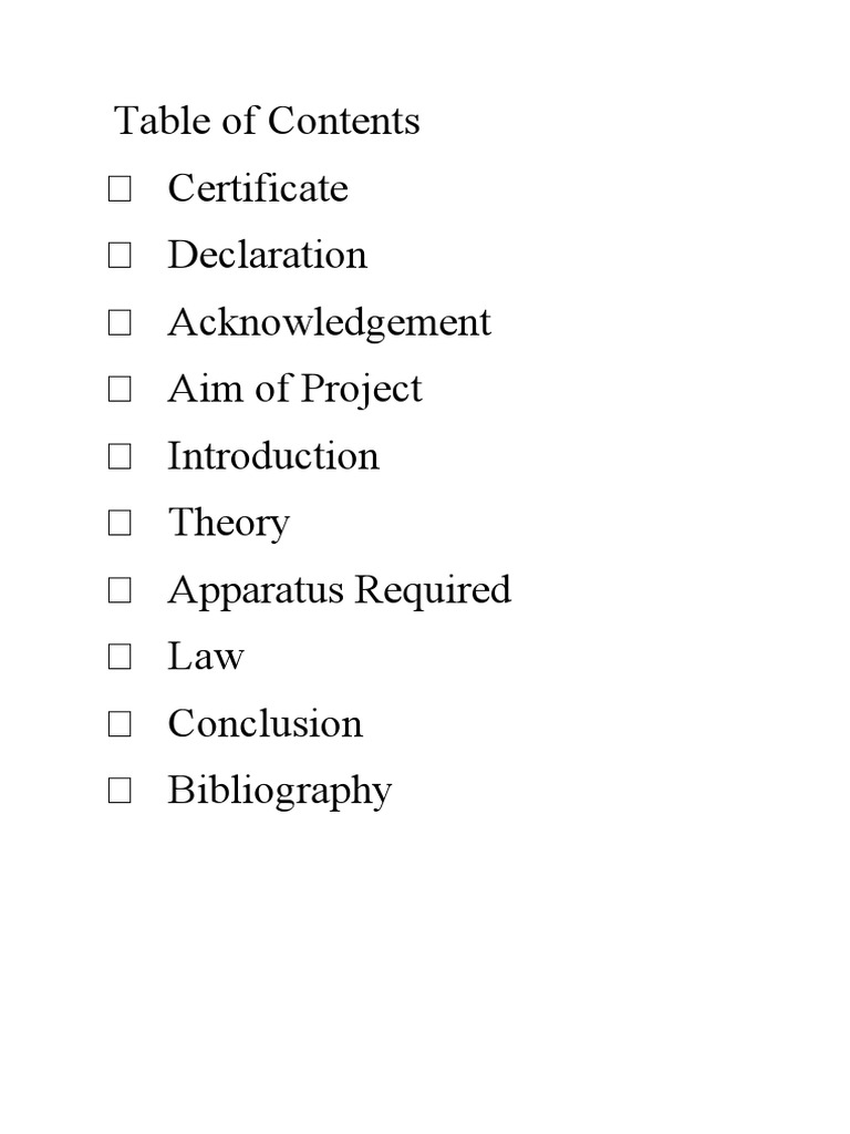 Table of Contents | PDF | Electromagnetic Induction | Magnetic Field