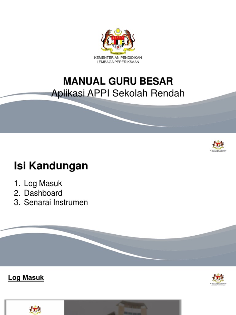 Manual Pengguna APPI SR - Guru Besar | PDF | Komputer
